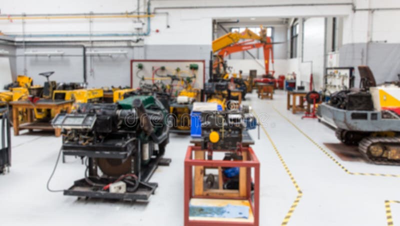 Engine Assembly is Being Shown in 3D Render Service Workshop with ...