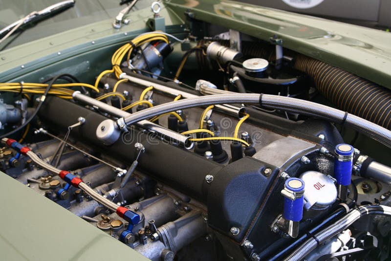 Engine bay stock photo. Image of throttle, race, valve - 24686046