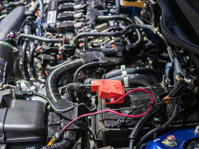 Engine car room stock photo. Image of mechanical, technical - 147166596