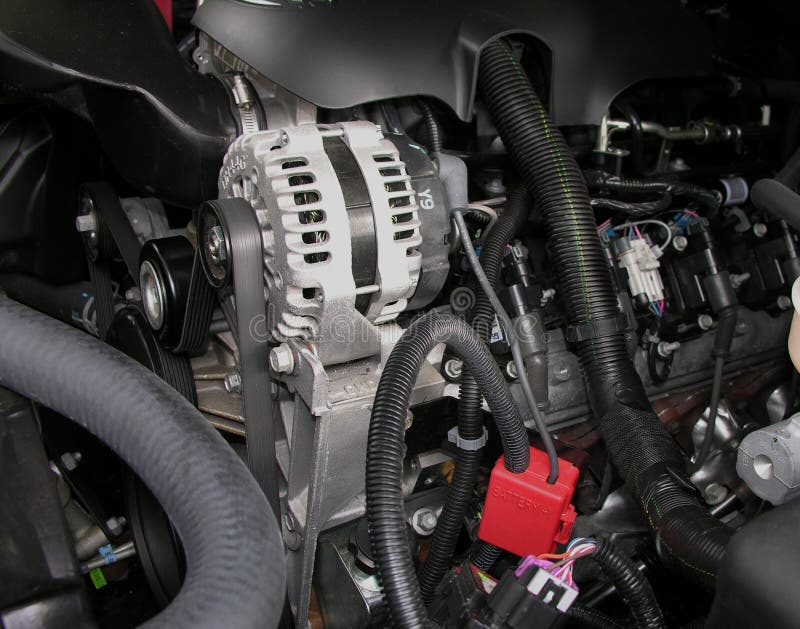 Engine compartment stock image. Image of repair, auto - 1276173