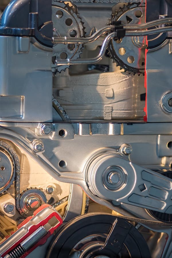 Engine Components and Parts Stock Photo - Image of spares, components ...