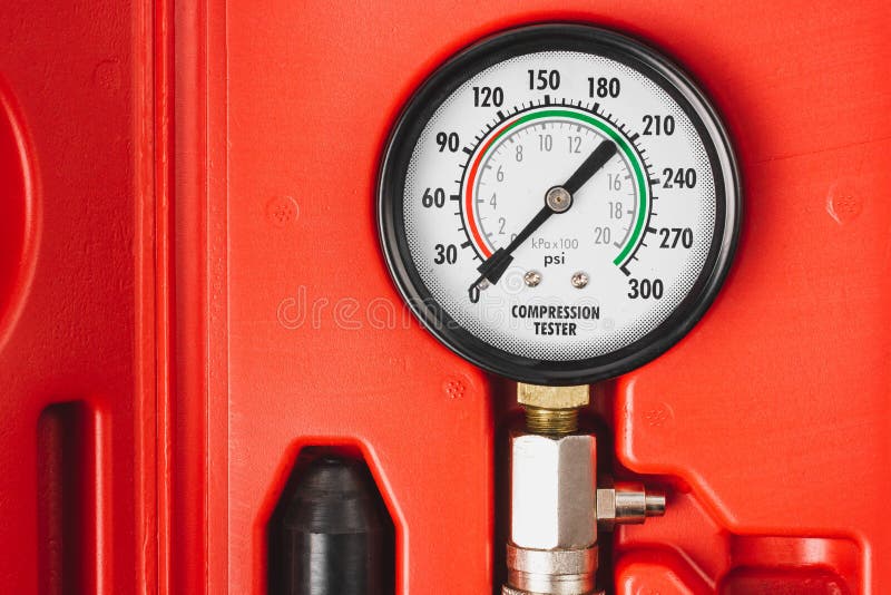 Engine Compression Tester. Set for Testing the Internal Combustion ...