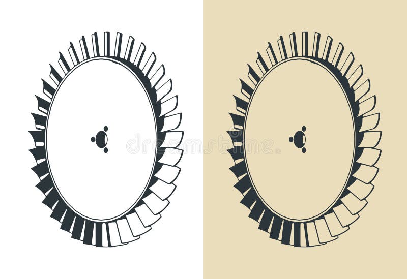 Compressor Blisk Stock Illustrations – 15 Compressor Blisk Stock ...
