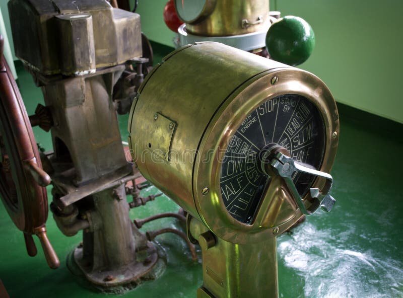 Engine Control Station stock image. Image of deck, engine - 465341