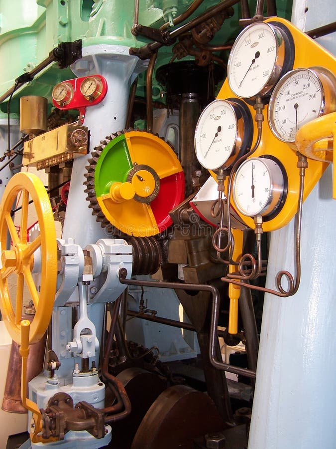 Engine Control Station stock image. Image of deck, engine - 465341