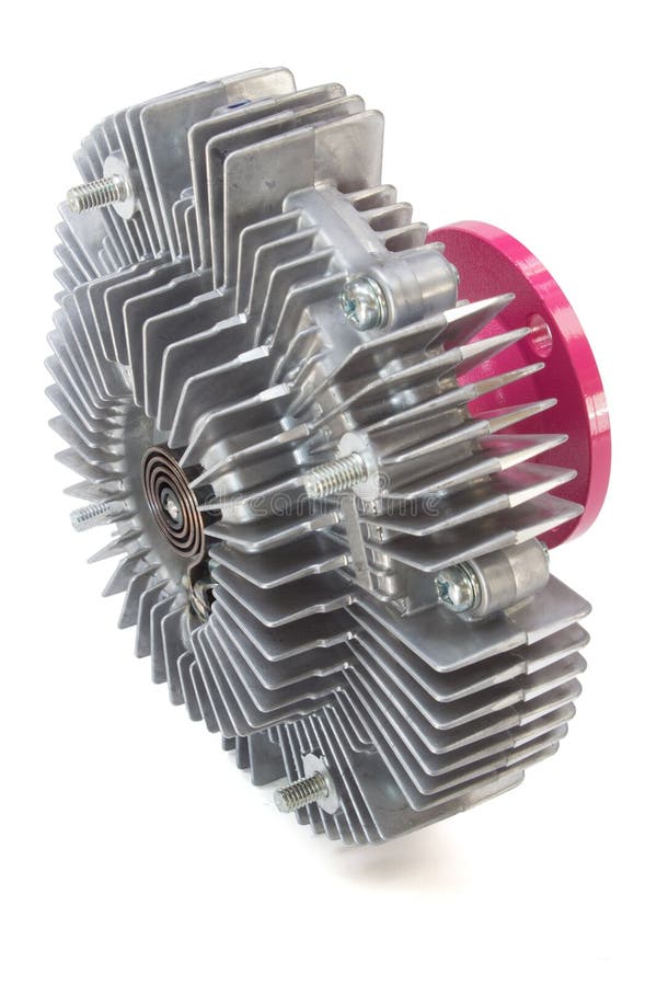 Engine Cooling Fan Clutch and Bracket Fan Car Engine Stock Image ...