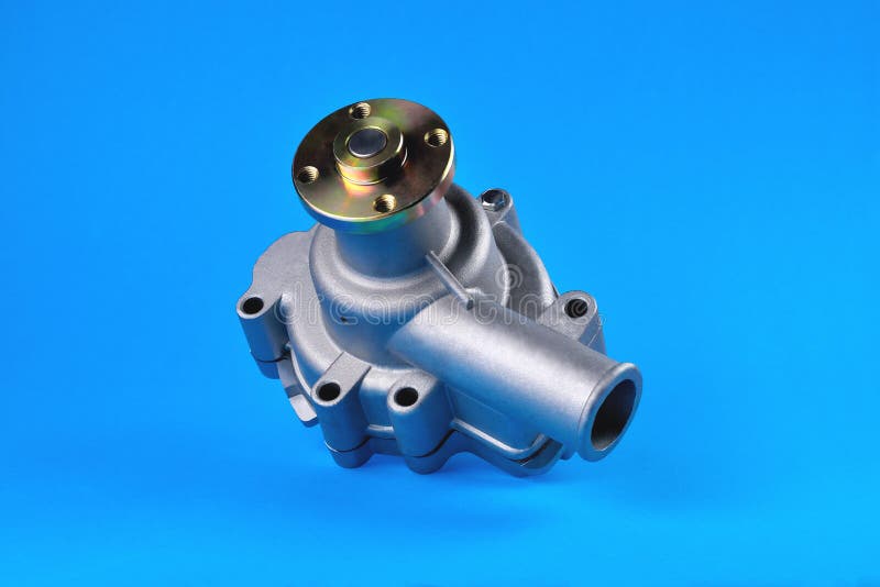 Engine Cooling Pump, Engine Coolant Pump for Truck, Close-up Stock ...
