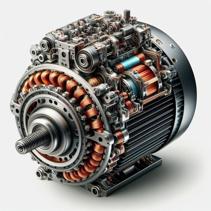 Engine Creative Design Unusual Stock Image - Image of creative, metal ...