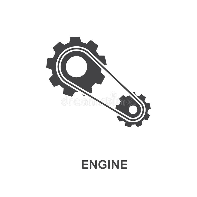 Engine Creative Icon. Simple Element Illustration. Engine Concept ...