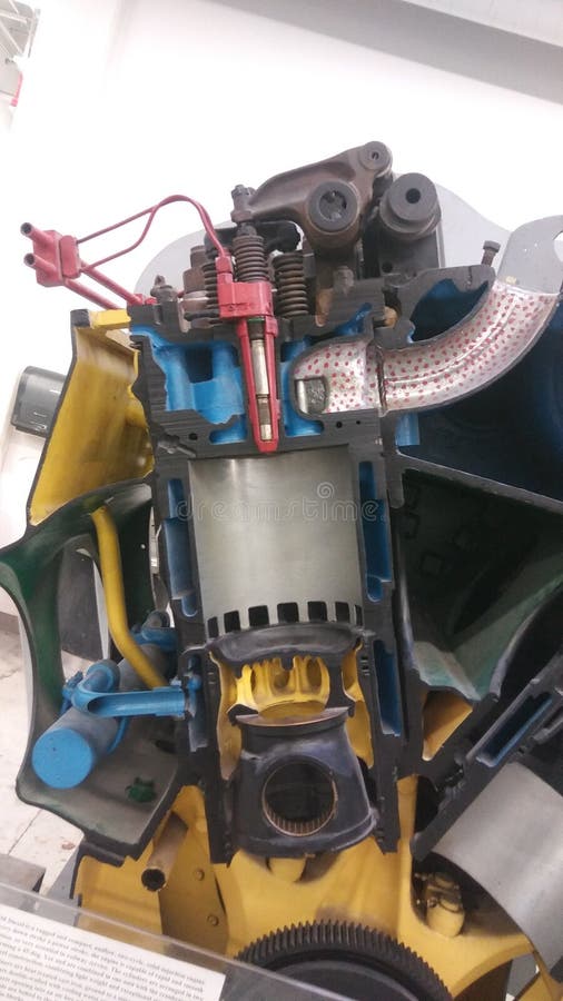 Cut away car engine stock photo. Image of away, engine - 139253570