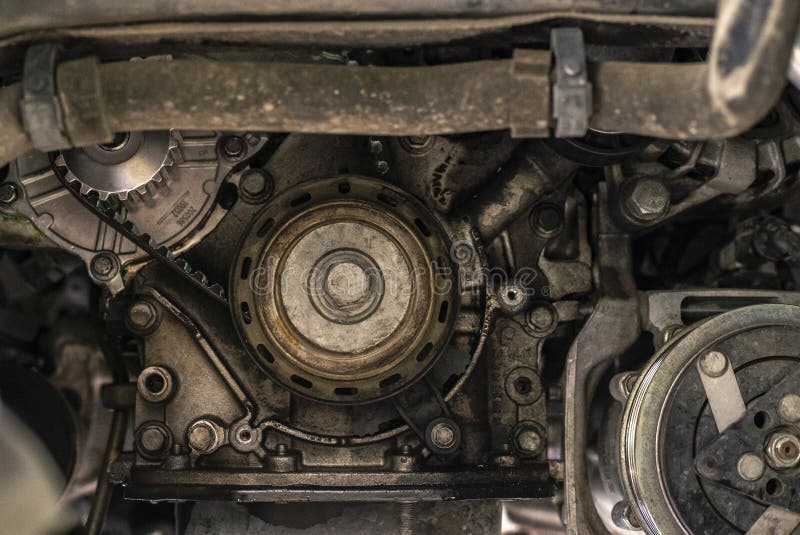 Jet engine disassembled stock photo. Image of engineering - 133916398