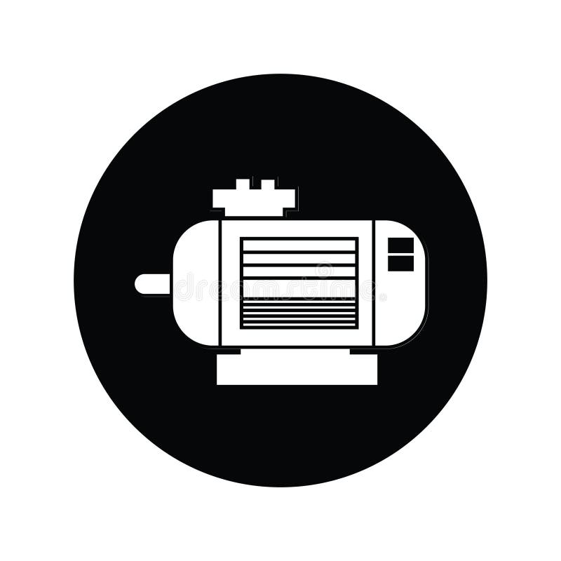 Engine Dynamo Icon Vector Illustration Symbol Design Stock Vector ...