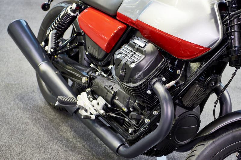 Engine of Modern Motorcycle Editorial Photography - Image of modern ...
