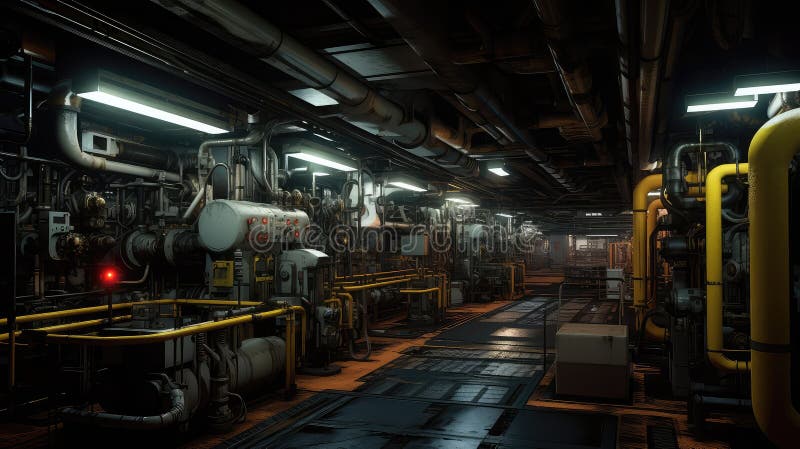 Ship Engine Room Stock Illustrations – 658 Ship Engine Room Stock ...