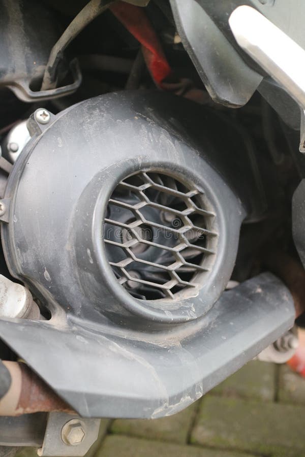 Engine Fan on Matic Motorcycle Stock Image - Image of banknote, fans ...