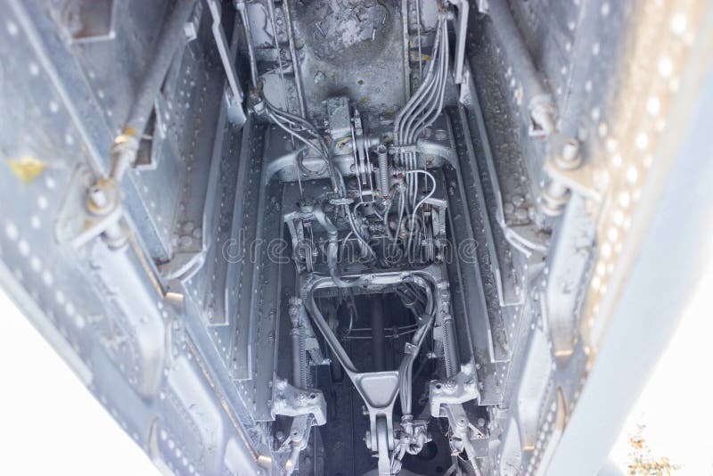 Engine of fighter jet stock photo. Image of engine, complex - 117733030