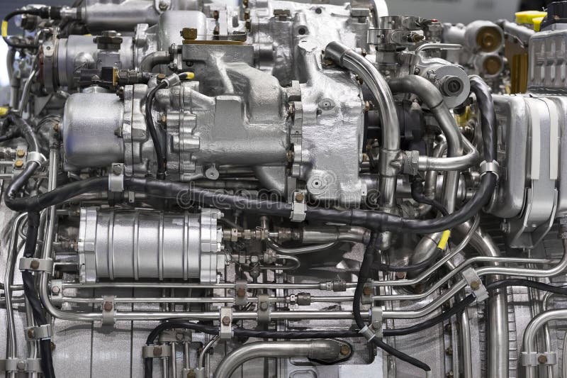 Engine of fighter jet stock photo. Image of industry - 108908334