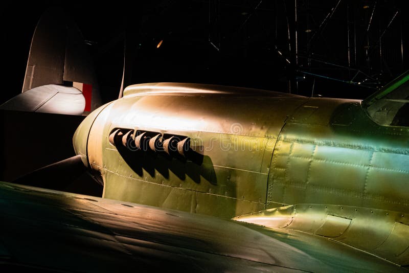 The Engine Front of a WW2 Aircraft Editorial Photo - Image of memorial ...