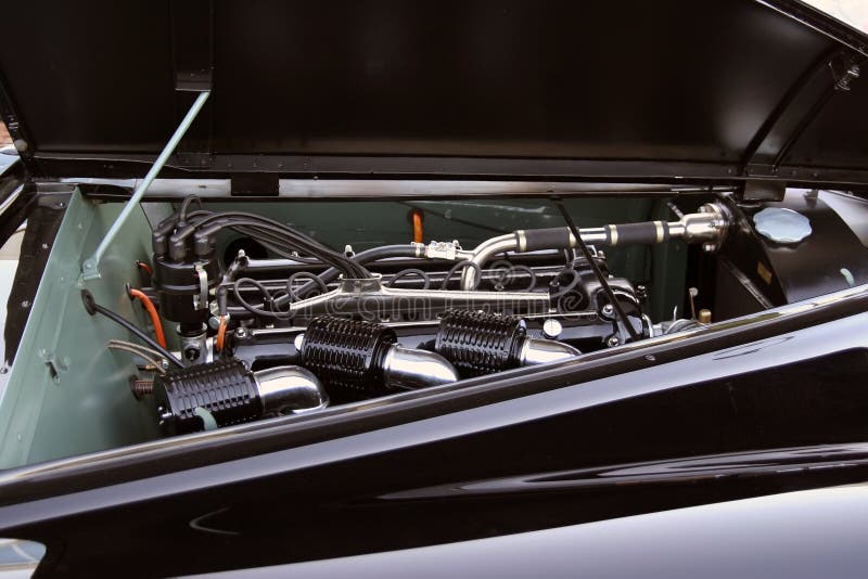 Engine stock photo. Image of clean, muscle, design, automobile - 33807106