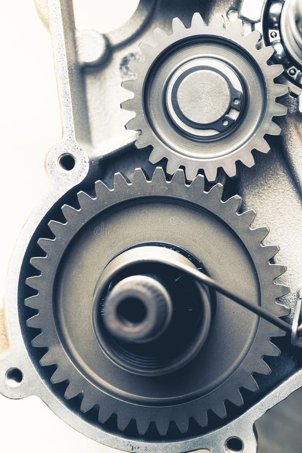 Engine gear wheels stock image. Image of abstract, classic - 90765121