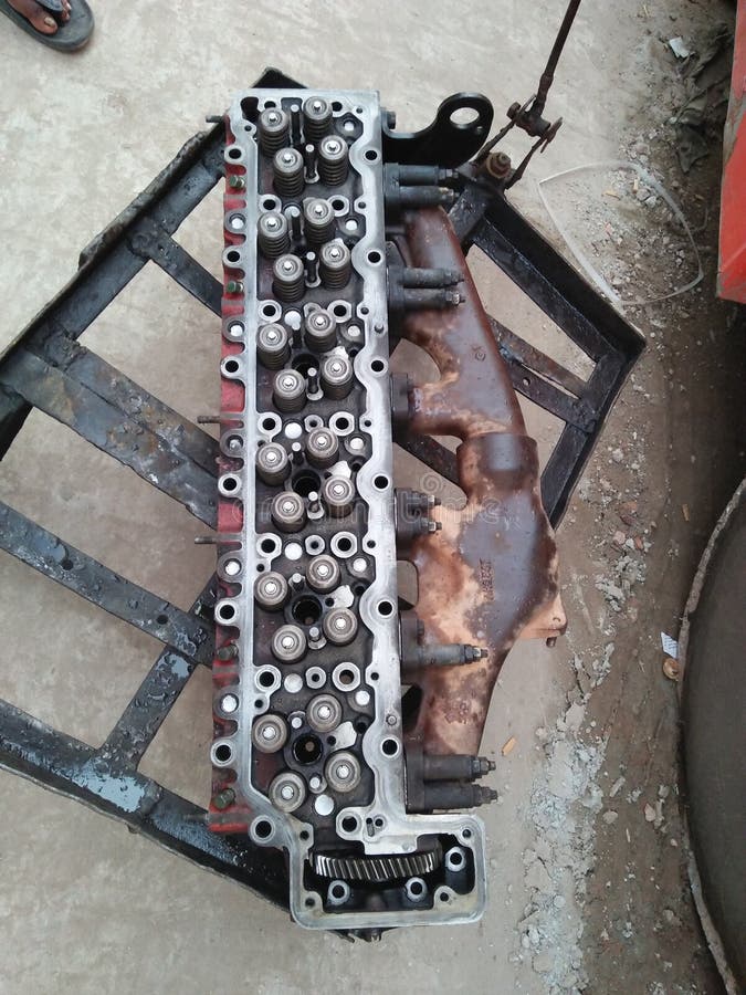 Gear and pinon of a engine stock photo. Image of cake - 137584334