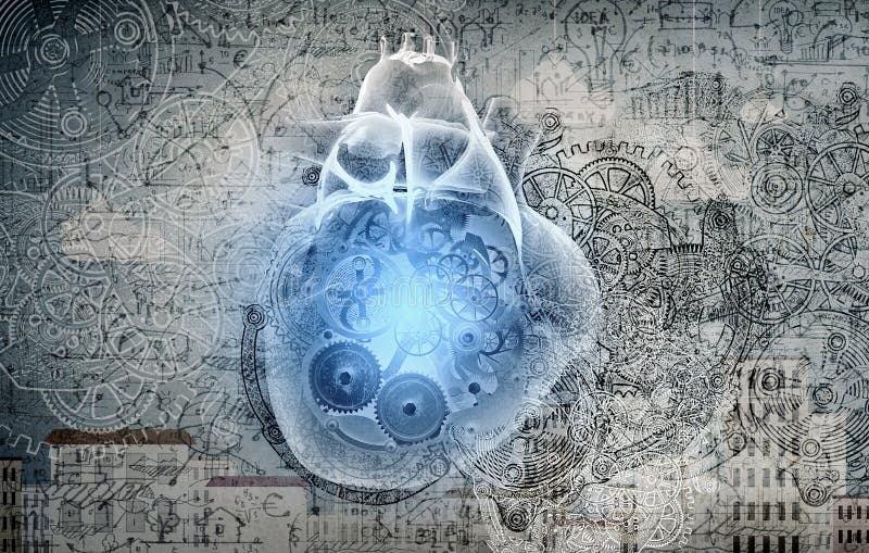 Engine heart stock illustration. Illustration of medicine - 56480084