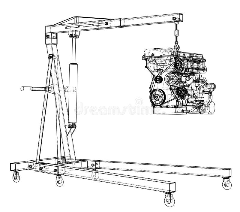 Mechanical Hoist Stock Illustrations – 1,649 Mechanical Hoist Stock ...
