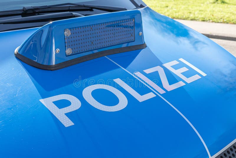 Close Up Picture Police Car Hood Stock Photos - Free & Royalty-Free ...