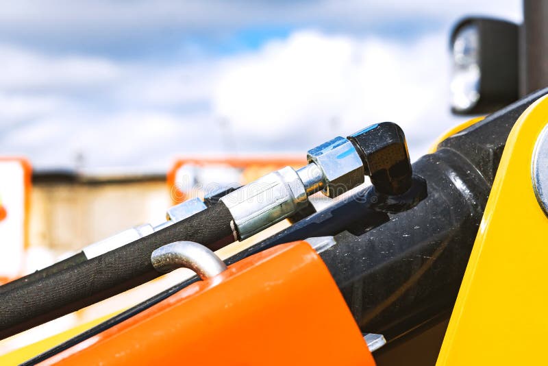 Engine hose details stock image. Image of cylinder, machine - 139936037