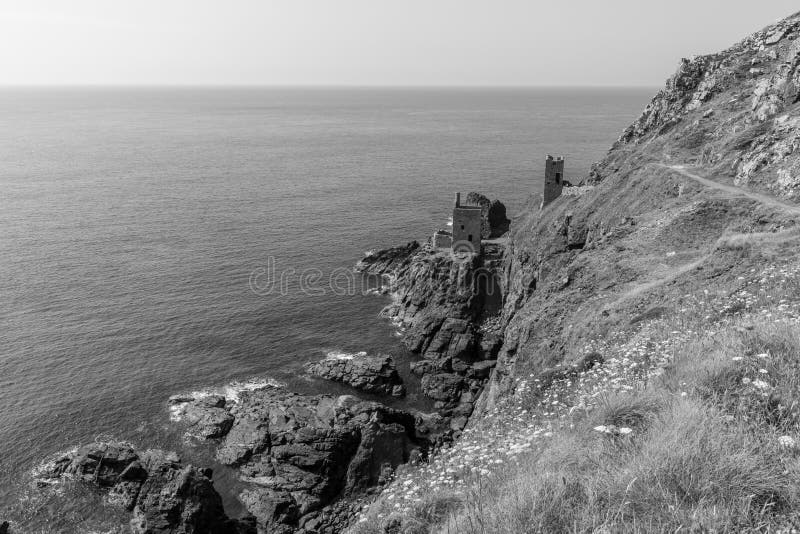 Botallack mine in Cornwall stock image. Image of europe - 235717031
