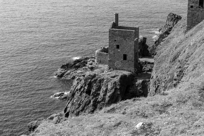 Botallack mine in Cornwall stock image. Image of famous - 235717071