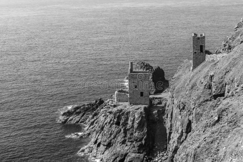 Botallack mine in Cornwall stock photo. Image of coastline - 235717848