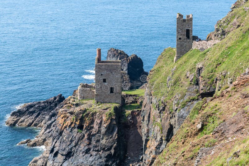 Botallack mine in Cornwall stock image. Image of landmark - 235715431