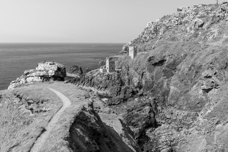 Botallack mine in Cornwall stock image. Image of horizontal - 235716677