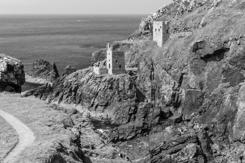 Botallack mine in Cornwall stock photo. Image of horizontal - 235716710