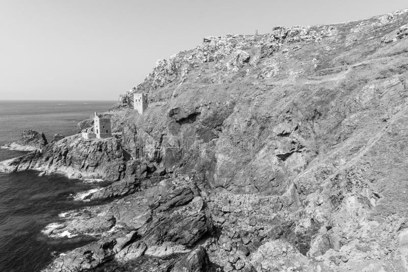 Botallack mine in Cornwall stock image. Image of coastal - 235716943