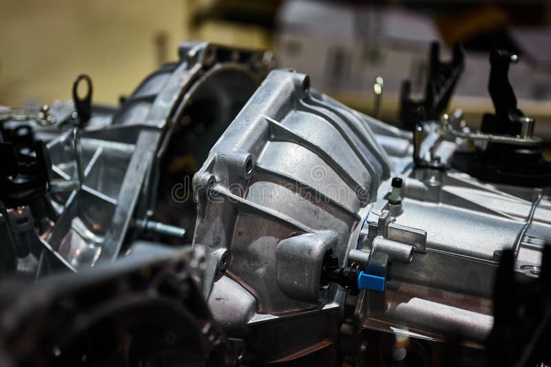 Engine Housing Flywheel Clutch Basket Assembling Stock Photos - Free ...