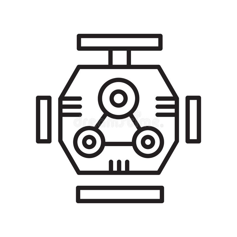 Car Engine Icon Vector Sign and Symbol Isolated on White Background ...