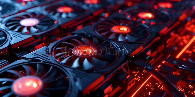 The Engine of Innovation: a Close-Up of a High-Performance GPU Mining ...