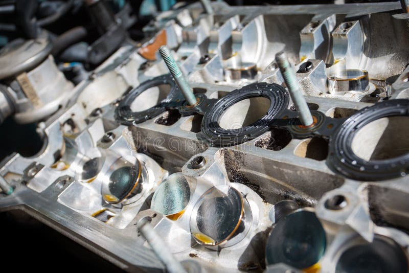 Engine inside stock image. Image of service, valve, machine - 31539945