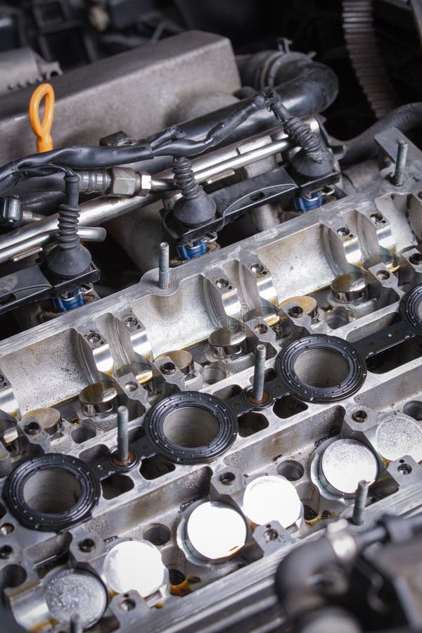 Engine inside stock image. Image of gear, automobile - 31602297