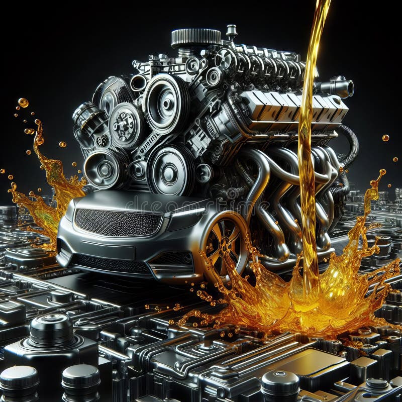 Engine Metamorphosis in Tech Stock Photo - Image of engineering ...