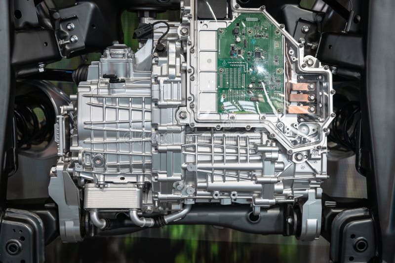 Engine of Modern Car Exhibition Stock Photo - Image of mechanic ...