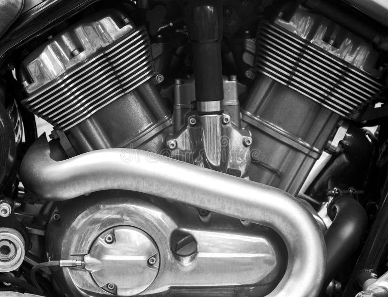 Engine motor stock image. Image of motor, service, shiny - 46397469