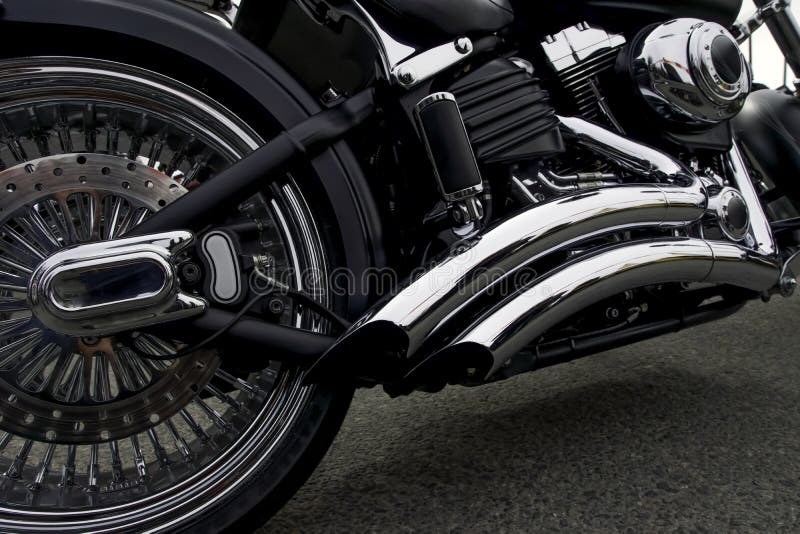 Engine of Motorcycle editorial stock photo. Image of transport - 115533348