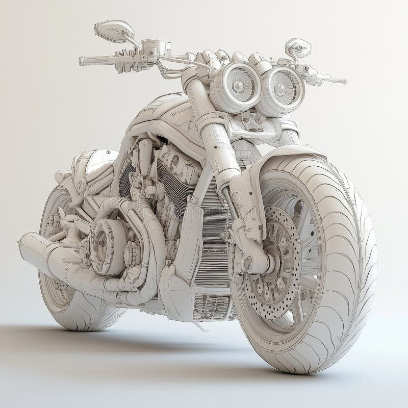 The Engine of a Motorcycle is Typically an Air Cooled Internal ...