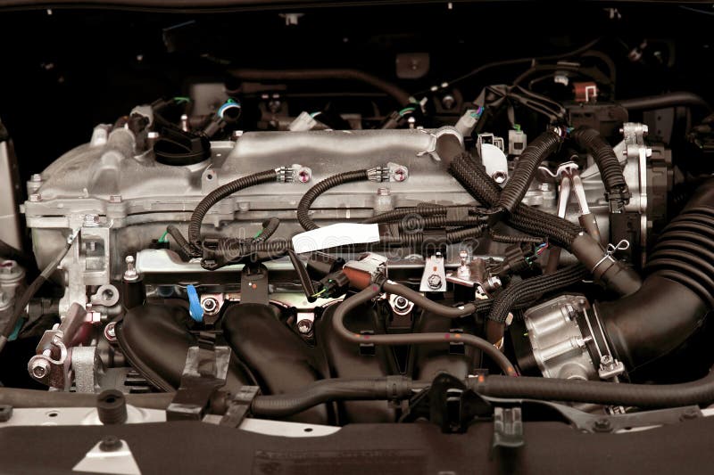 Engine stock photo. Image of breakdown, dark, power, mechanic - 31037012