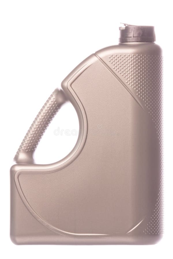 Engine Oil Can Isolated stock photo. Image of lubrication - 9769696