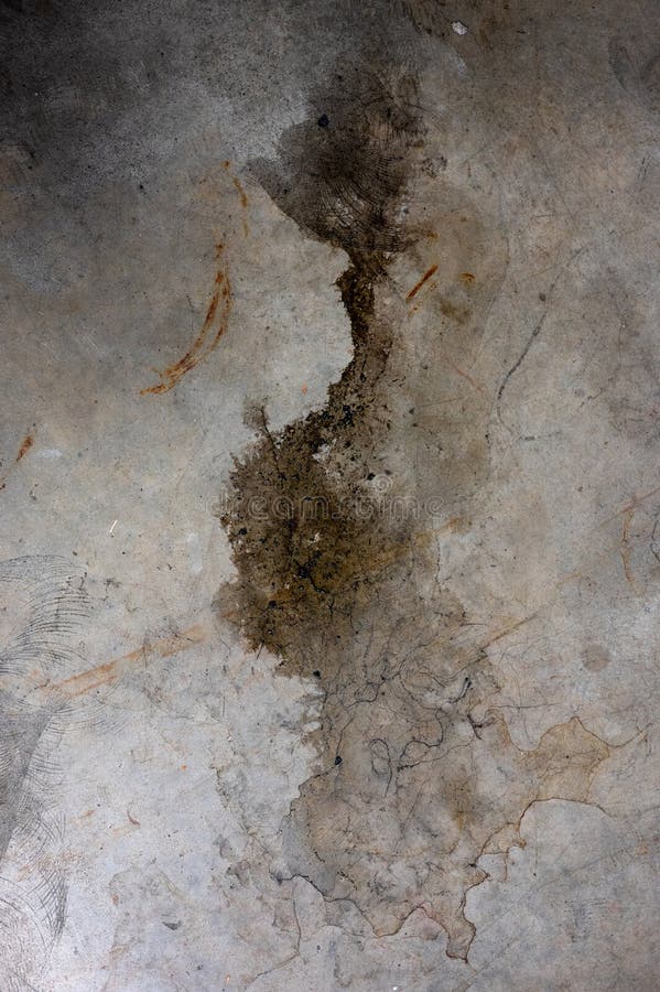 Engine Oil, Car Oil Dropped on the Ground Stock Image - Image of fuel ...