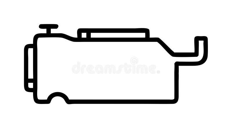 Engine Oil Drip Vector Icon for Vehicle Maintenance System, Vector ...